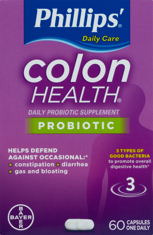 Phillips' Colon Health Probiotic Capsules - 60 CT Phillips(312843541207 ...