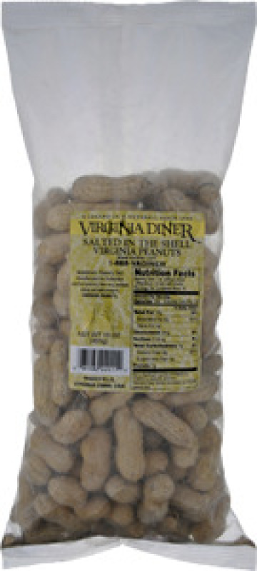 Virginia Diner Salted in the Shell Virginia Peanuts Virginia Diner ...