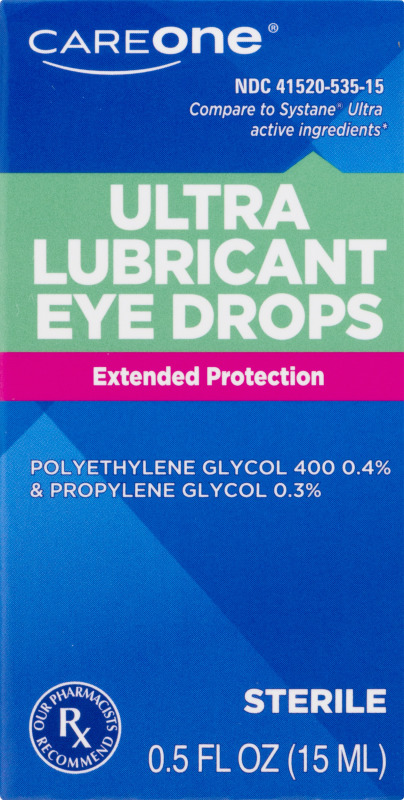 CareOne Ultra Lubricant Eye Drops CareOne(41520105035): customers ...