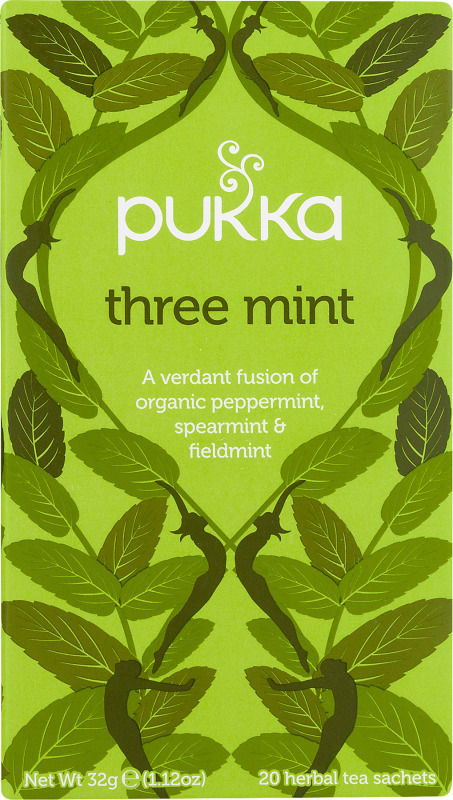 Pukka Tea Three Mint - 20 CT Pukka(813026020002): customers reviews ...
