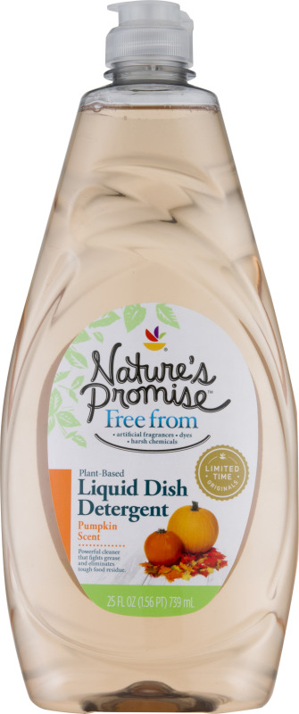 Nature's Promise Liquid Dish Detergent Pumpkin Nature's Promise ...