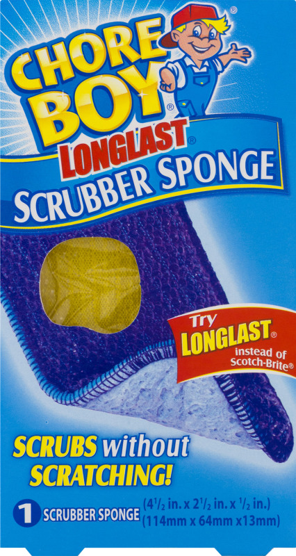 Chore Boy Longlast Scrubber Sponge Chore Boy(811435002244): customers ...