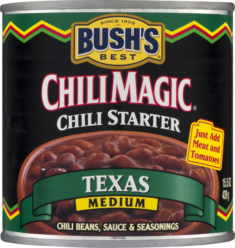 BUSH'S BEST Chili Magic Chili Starter Texas Medium BUSH'S BEST ...
