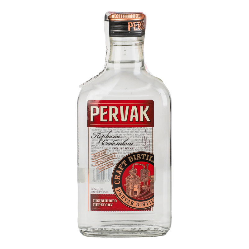 Настойка 0.2л 35% Первачок Особый Pervak бут Pervak(14820229030120 ...