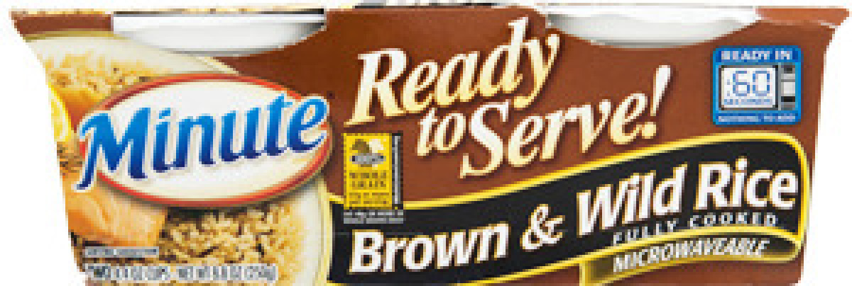 Minute Ready to Serve! Brown & Wild Rice - 2 CT Minute(17400140045 ...