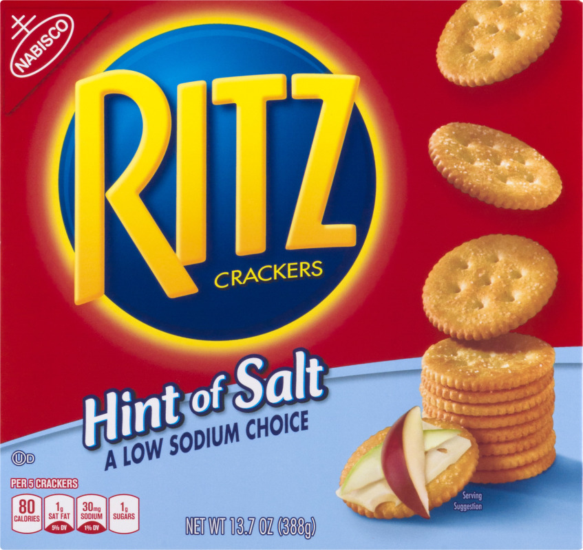 Nabisco Ritz Crackers Hint Of Salt Ritz(44000031190): customers reviews ...