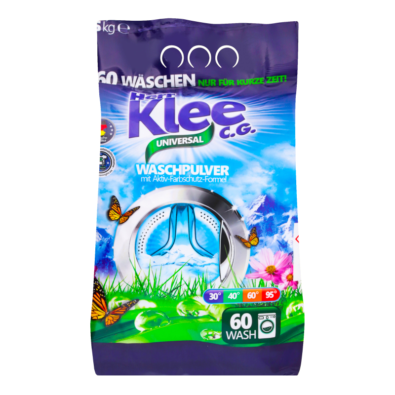 Средство моющее порошкообразное Universal Herr Klee 5кг Herr Klee(4260353550928): купить в ...