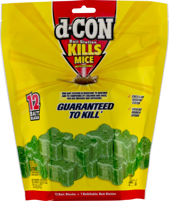 d-CON Kills Mice Bait Blocks - 12 CT d-CON(19200894807): customers ...