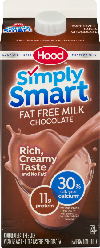 Hood Simply Smart Fat Free Milk Chocolate Hood(44100173240): customers ...
