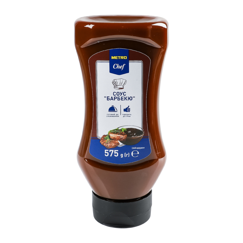 Соус Барбекю Metro Chef п/бут 575г Metro Chef(4820071648613): купить в ...