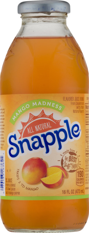 Snapple Mango Madness Juice Drink Snapple(76183163641): customers ...