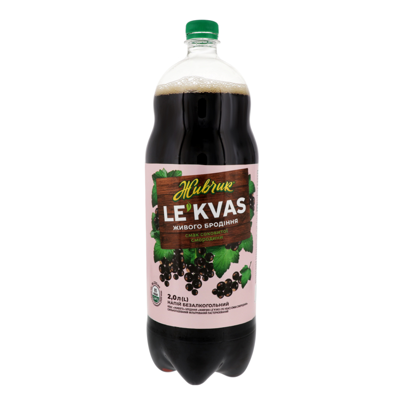 Напиток безалкогольный сильногазированный со вкусом смородины Le`Kvas ...
