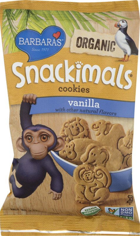 Barbara's Snackimals Cookies Vanilla Barbara's(70617001554): customers ...