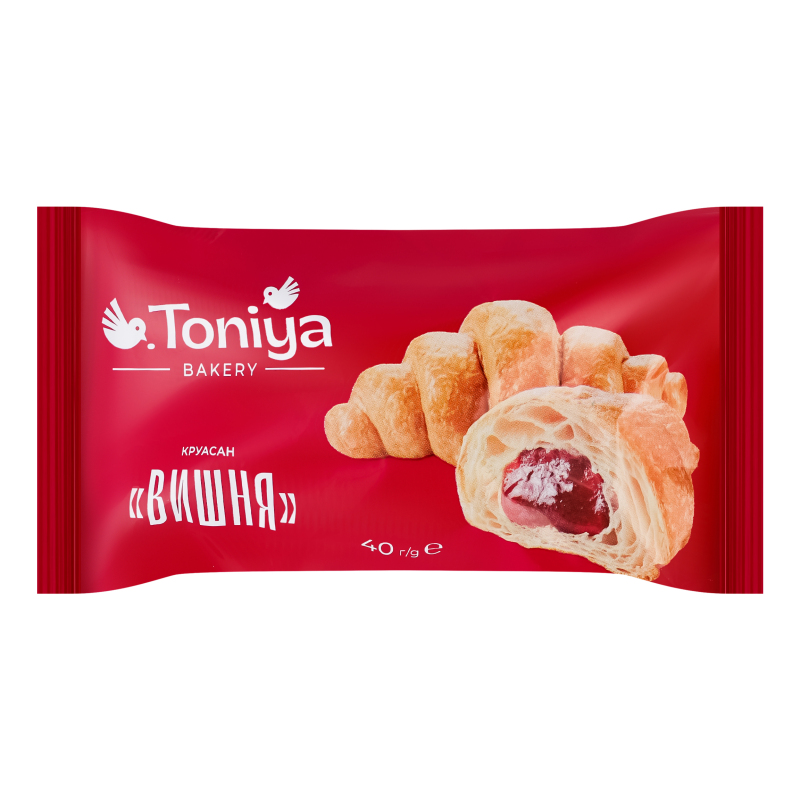 Круасан Вишня Toniya м/у 40г Toniya(4820208385541): придбати в інтернет ...