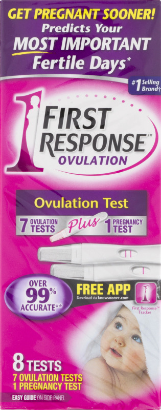 First Response Ovulation Test Plus Pregnancy Test - 8 CT First Response ...
