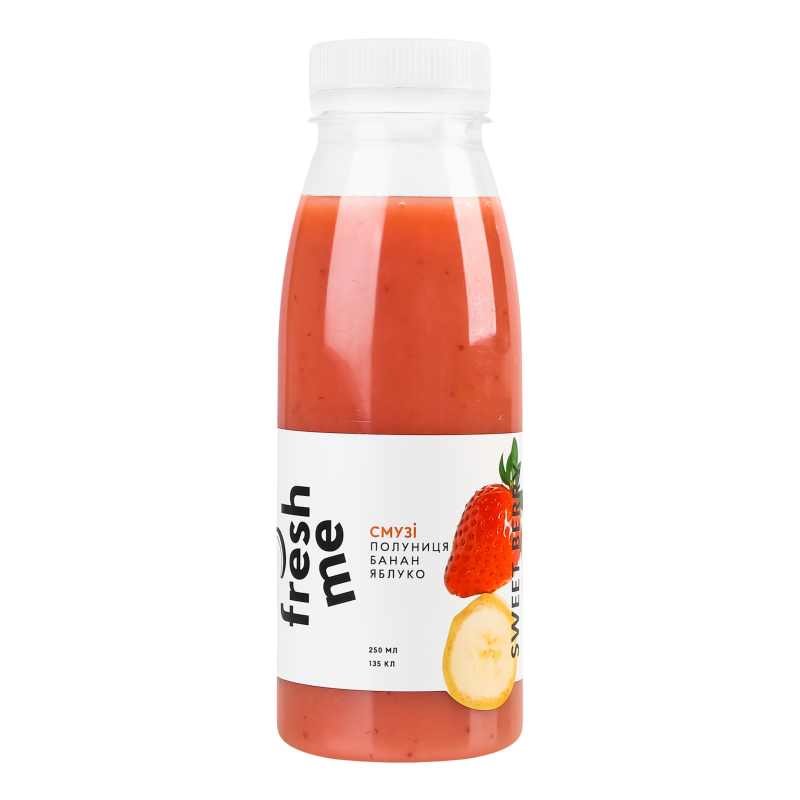 Смузи фруктовое пастеризованное Sweet berry Fresh me п/бут 250мл Fresh ...
