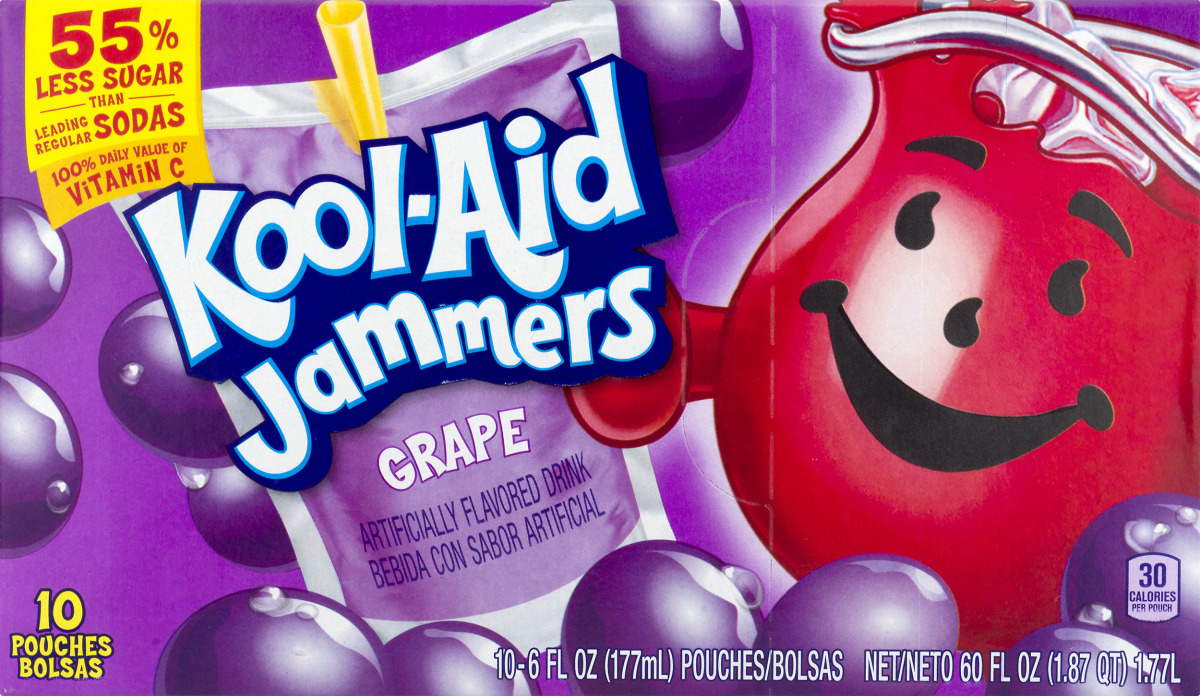 Kool-Aid Jammers Grape - 10 CT Kool-Aid(43000028285): customers reviews ...