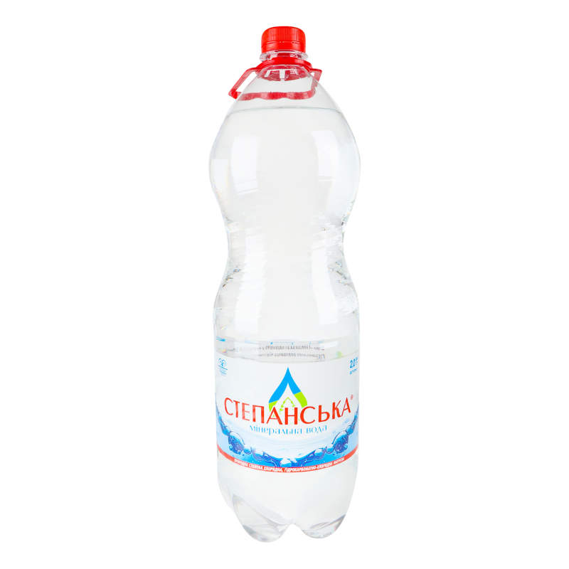 Вода минеральная сильногазированная Степанська п/бут 2л Степанська ...