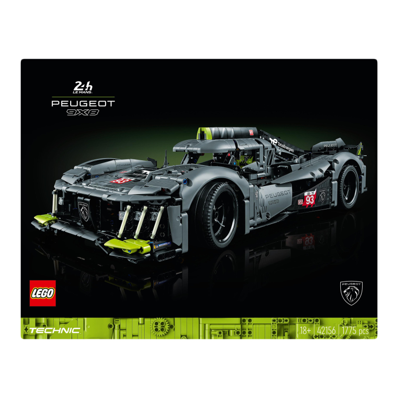 Конструктор для взрослых от 18лет №42156 Peugeot 9X8 24H Le Mans Hybrid ...