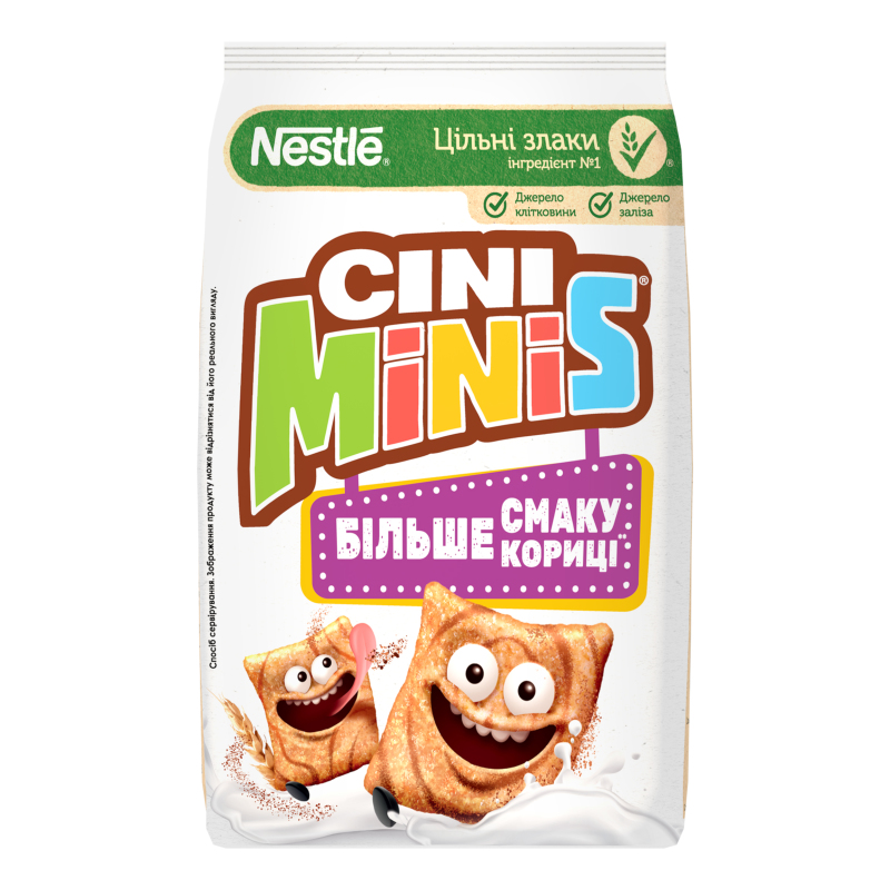 Завтрак сухой с витаминами и минеральными веществами Cini Minis Nestle ...
