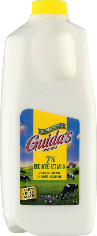 Guida's 2% Reduced Fat Milk Guida's(22451011008): customers reviews ...