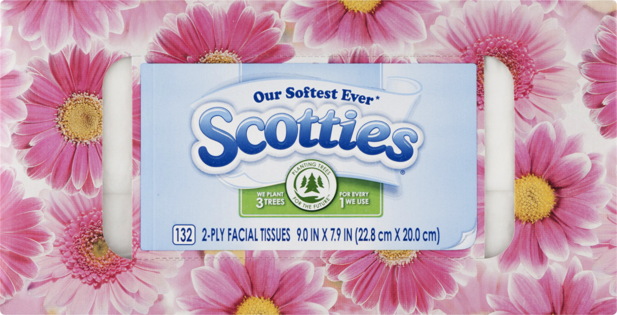 Scotties 2-Ply Facial Tissues - 132 CT Scotties(63435890547): customers ...