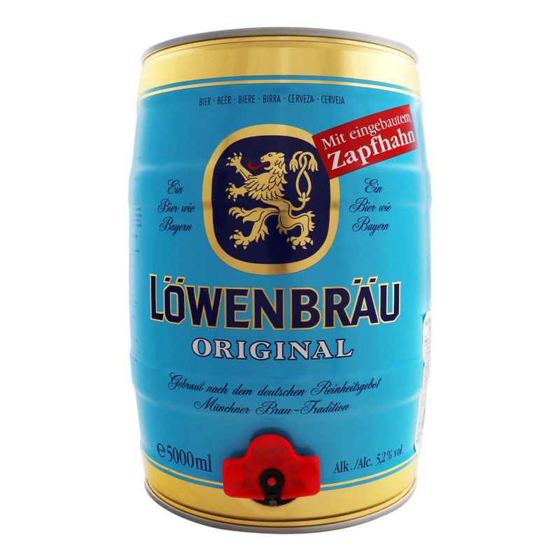 Пиво 5л 5% Lowenbrau з/б Löwenbräu 40786735: купить в интернет ...