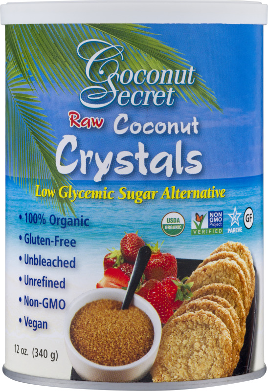 Coconut Secret Raw Coconut Crystals Coconut Secret(851492002023 ...