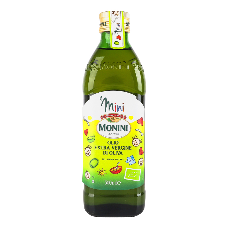 Олія оливкова Extra Virgin Mini Monini ж/б 500мл Monini 8005510005615 ...