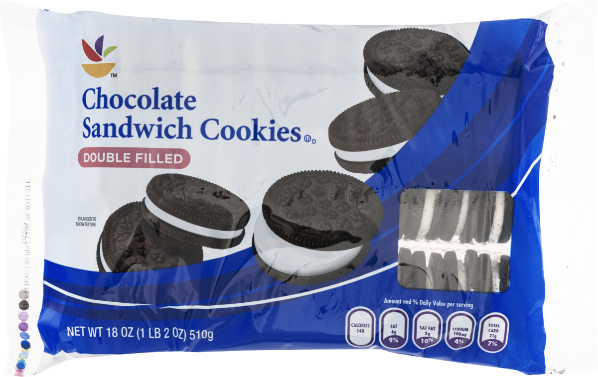 Ahold Chocolate Sandwich Cookies Double Filled Ahold(688267018213 ...