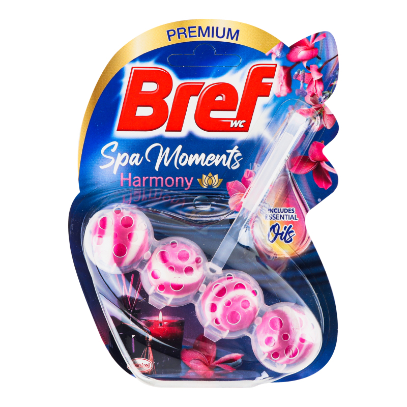 Блок туалетный для унитаза Harmony Spa Moments Bref 50г Bref ...