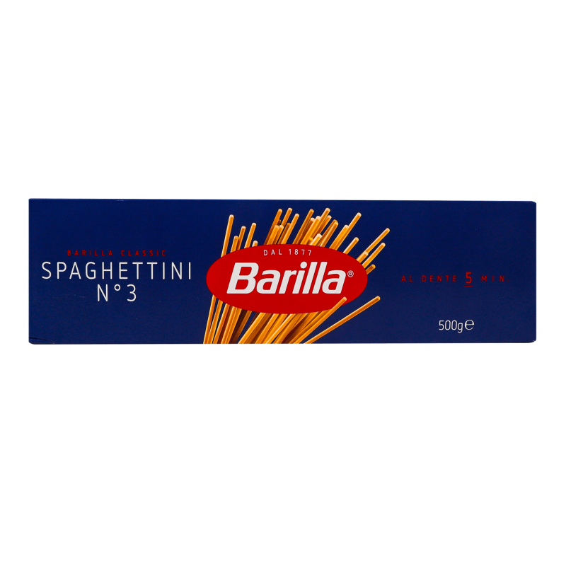 Изделия макаронные из твердых сортов пшеницы Spaghettini №3 Barilla к/у ...