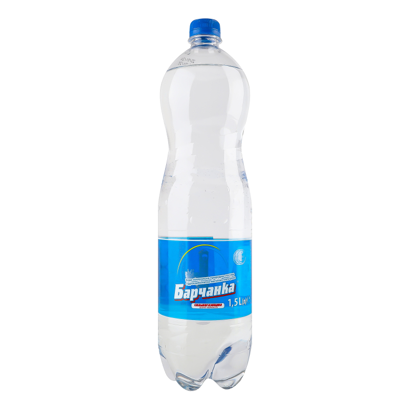 Вода минеральная столовая сильногазированная Барчанка п/бут 1.5л ...