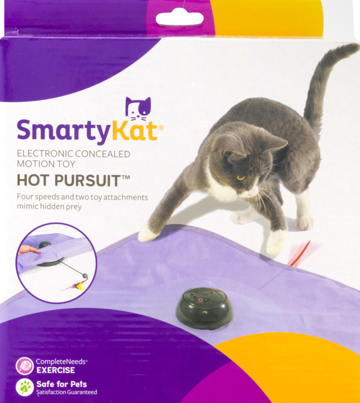 SmartyKat Hot Pursuit Electronic Concealed Motion Toy SmartyKat ...