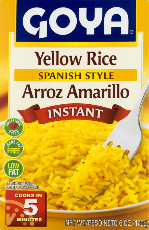 Goya Spanish Style Instant Yellow Rice Goya(41331026437): customers ...