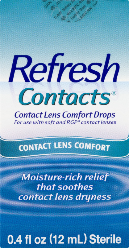 Refresh Contacts Contact Lens Comfort Drops Refresh(300231822120 ...