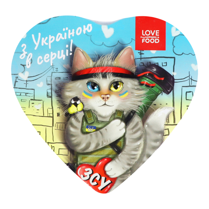 Конфеты с вишней С Украиной в сердце! Love Happiness&Food ж/б 107г Love ...
