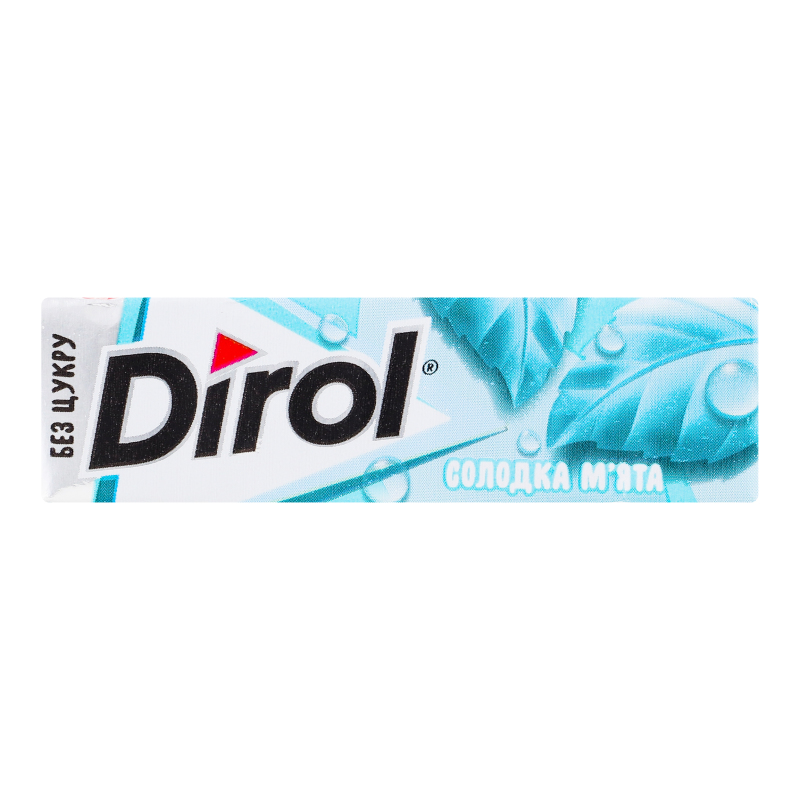 Резинка жевательная без сахара Сладкая мята Dirol м/у 14г Dirol ...