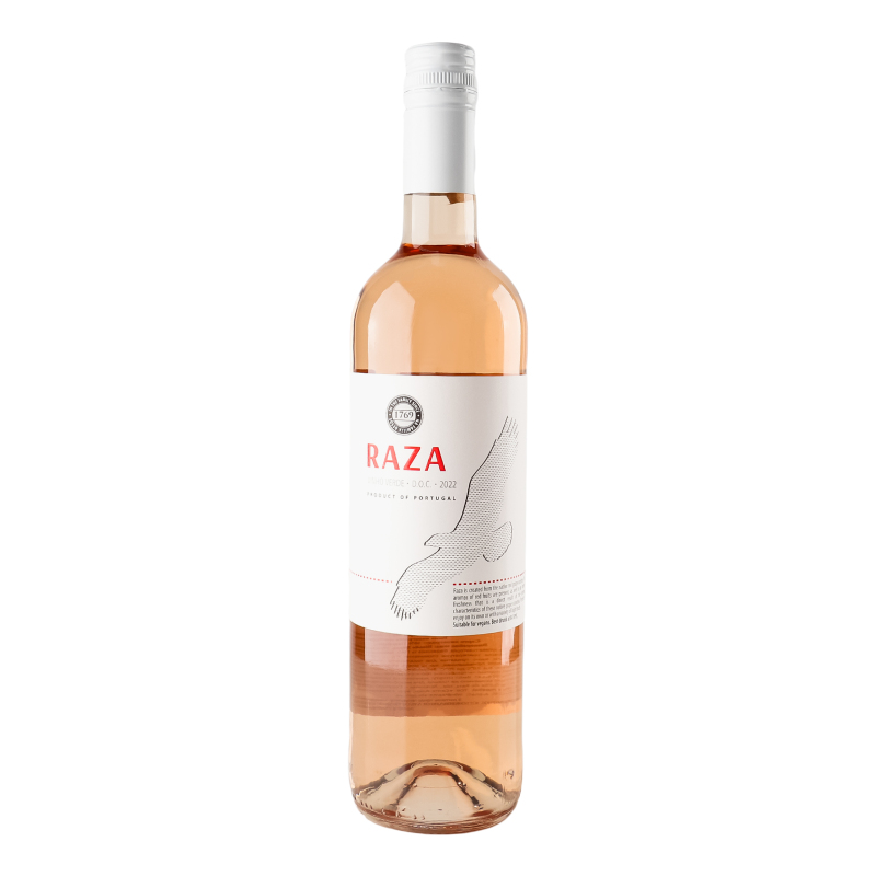Вино 750мл 11.5% розовое сухое Vinho Verde Raza бут Raza(15600379040373 ...
