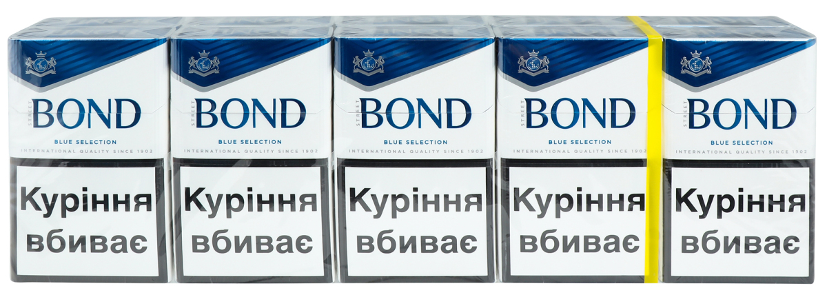 Сигарети Bond Street Blue Selection Bond Street 4823003208107: купить в ...