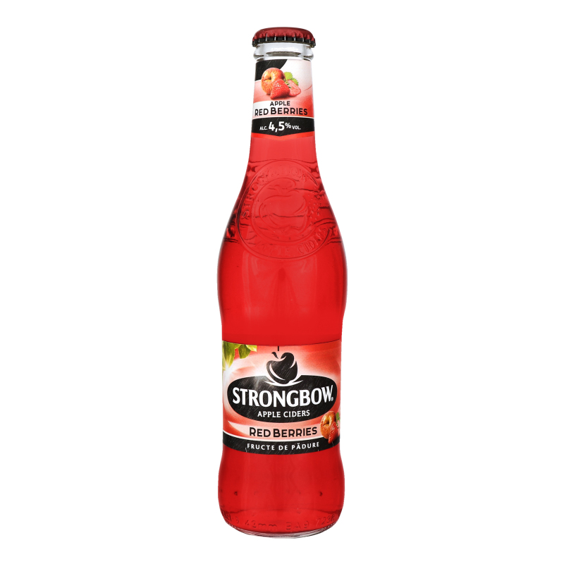 Сидр 0.33л 4.5% яблочный Red Berries Strongbow бут Strongbow ...