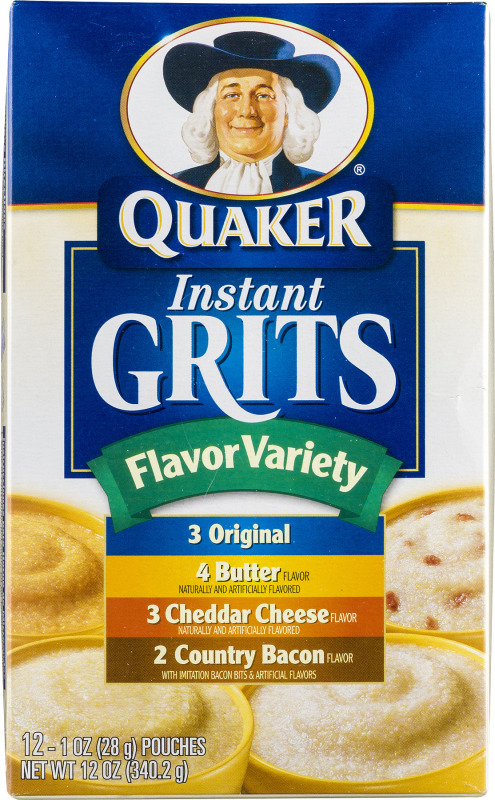Quaker Instant Grits Flavor Variety Pack - 12 CT Quaker(30000044308 ...