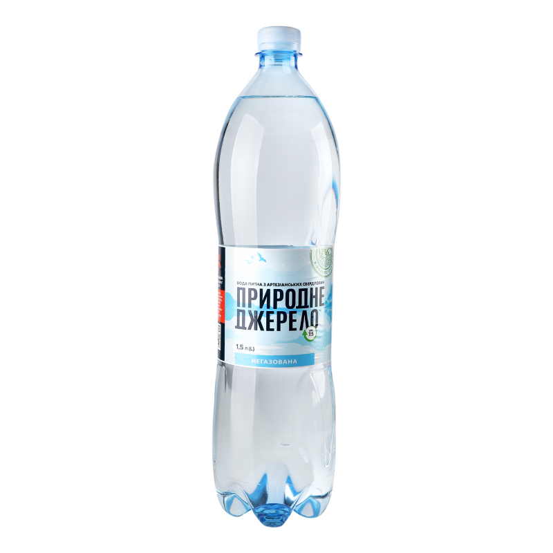 Вода питьевая негазированная Природне джерело п/бут 1.5л Природне ...