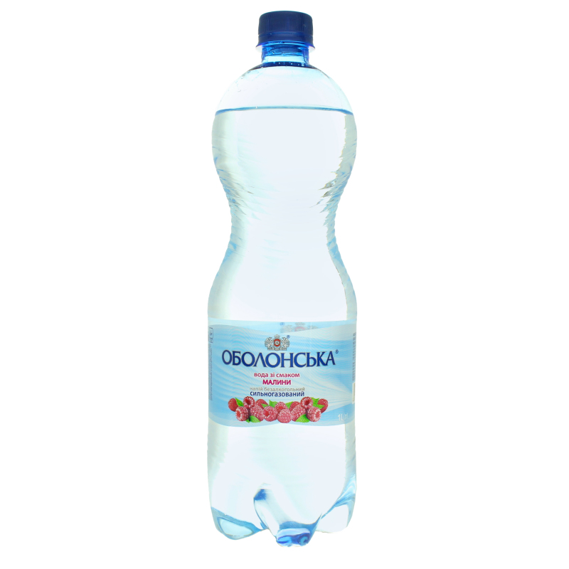 Вода Оболонська зі смаком малини 1л Оболонь(4820193031805): купить в ...