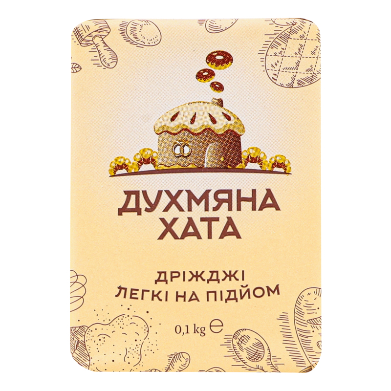 Дрожжи прессованные хлебопекарные Духмяна хата м/у 100г Духмяна хата ...