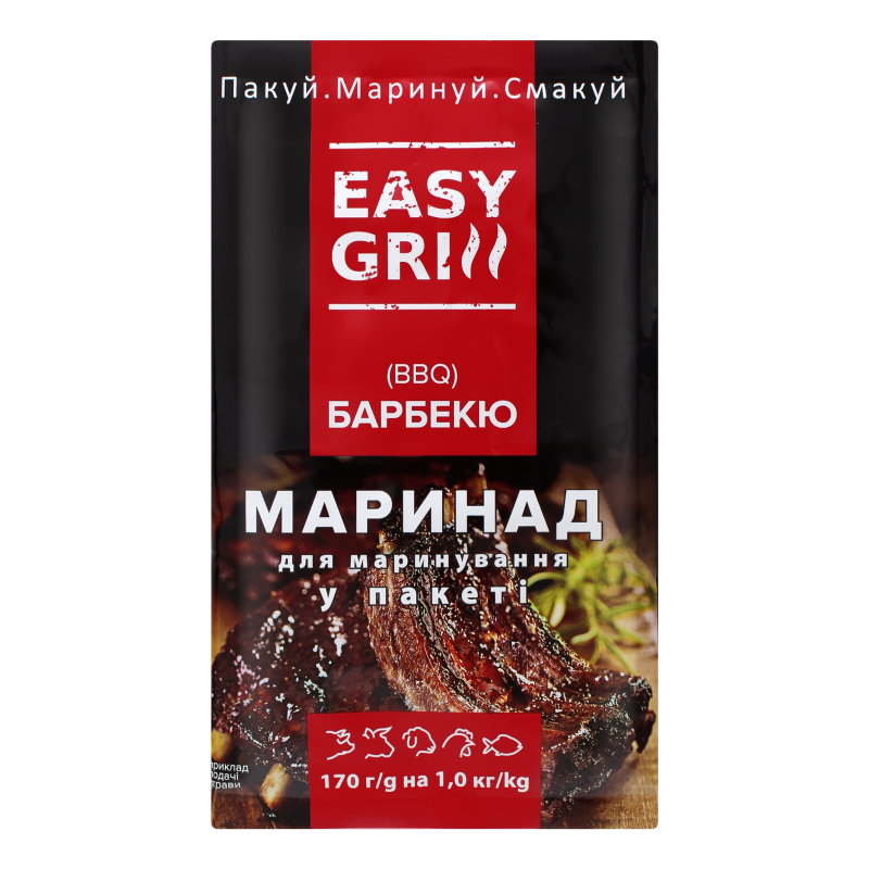 Маринад Барбекю Easy Grill м/у 170г Easy Grill(4820212570278): купить в ...
