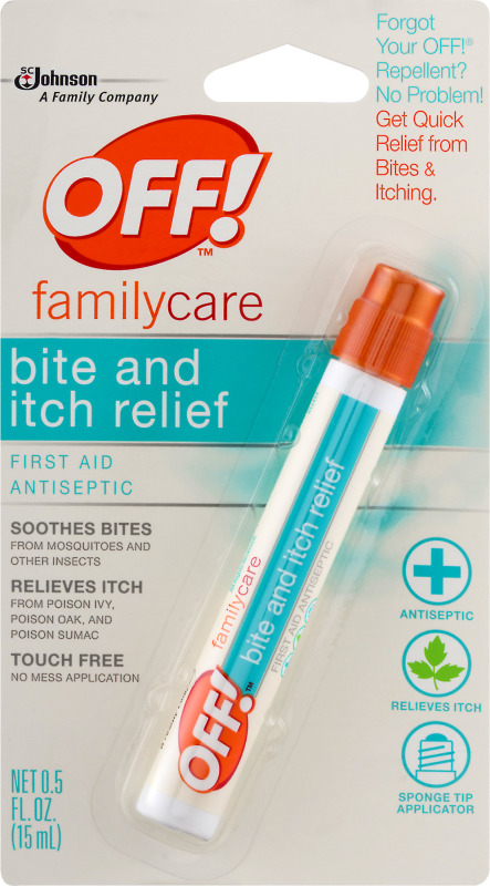 OFF! Familycare Bite and Itch Relief First Aid Antiseptic OFF ...