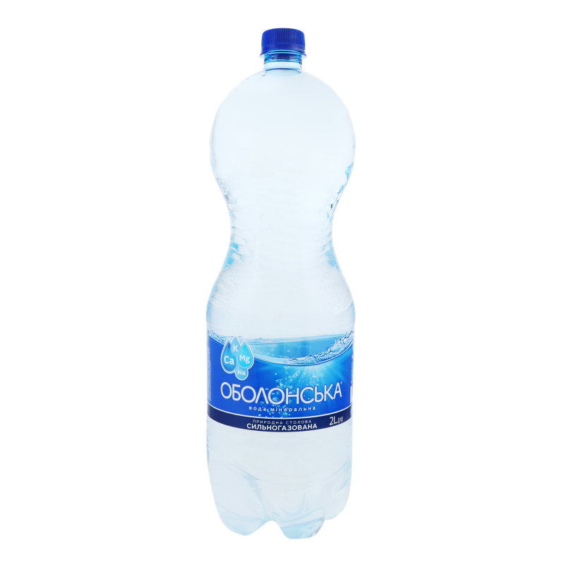 Вода сильногазована Оболонь пет 2л Росинка 4820000190077: купить в ...