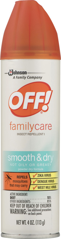 OFF! Family Care Insect Repellent Smooth & Dry OFF!(46500221545 ...