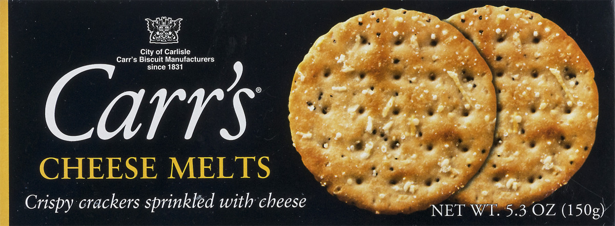 Carr's Cheese Melts Crispy Crackers Carr's(59290342376): customers ...